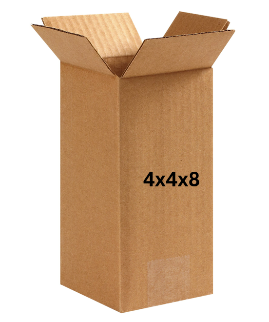4x4x8 (200 lb) | SINGLE CARDBOARD BOX - TALL – SHIPPING by ELI