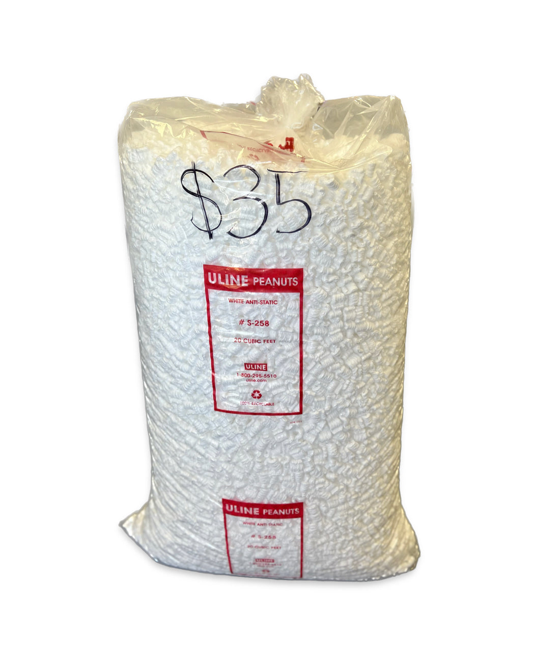 PACKING PEANUTS | 20 cu. ft | $35 BAG – SHIPPING by ELI